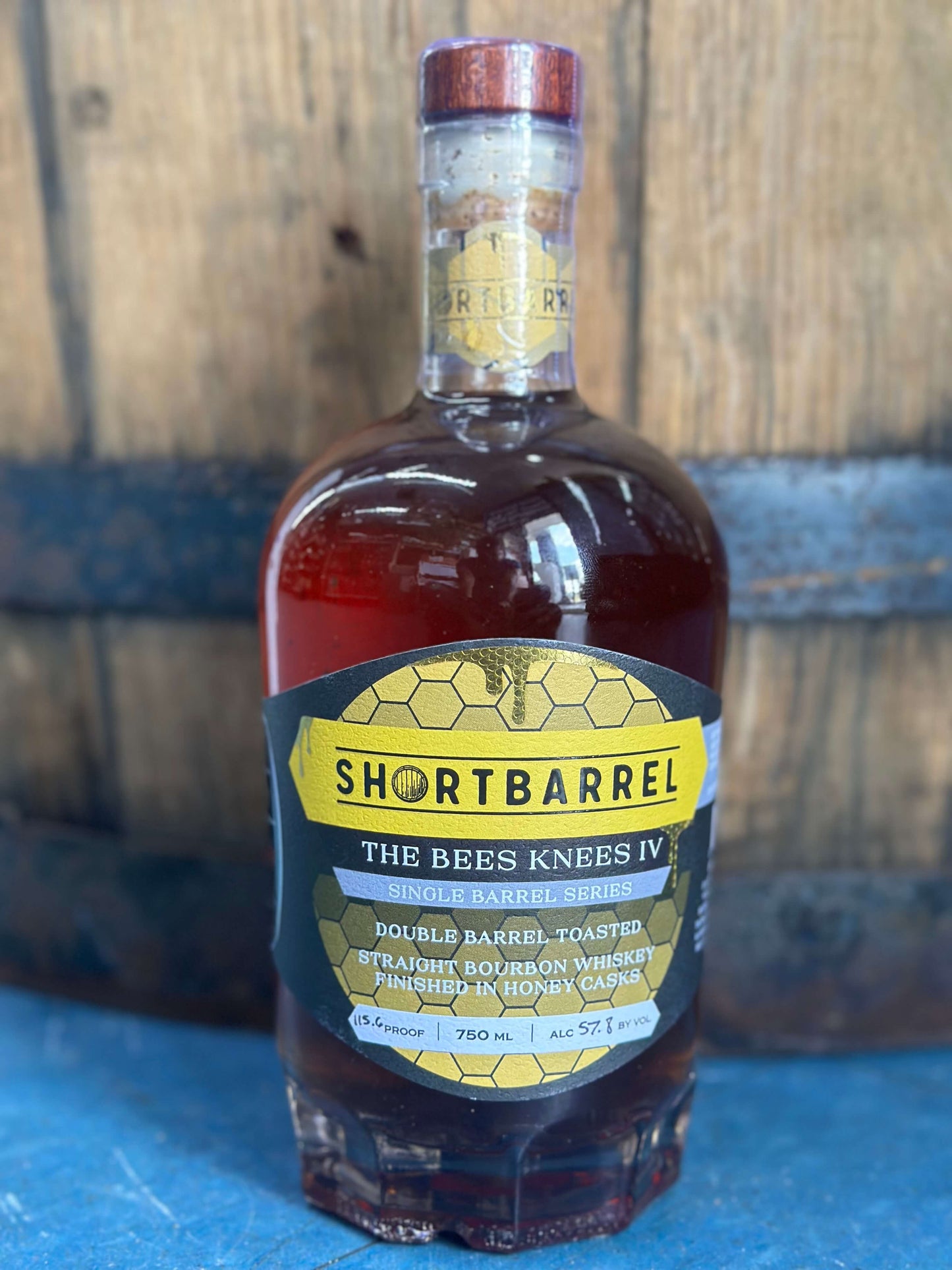 Short Barrel Straight Bourbon Whiskey - Honey Cask Finish - 115 Proof ...